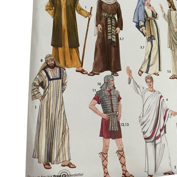 Simplicity | Other | Simplicity Sewing Pattern 423 Bible Historical ...